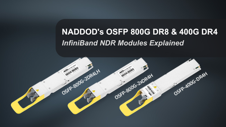 In-Depth Look at NADDOD's OSFP 800G DR8 and 400G DR4 InfiniBand NDR ...