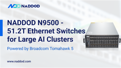 NADDOD Launches 51.2T 800G and 400G Ethernet ai Data Center Switches ...