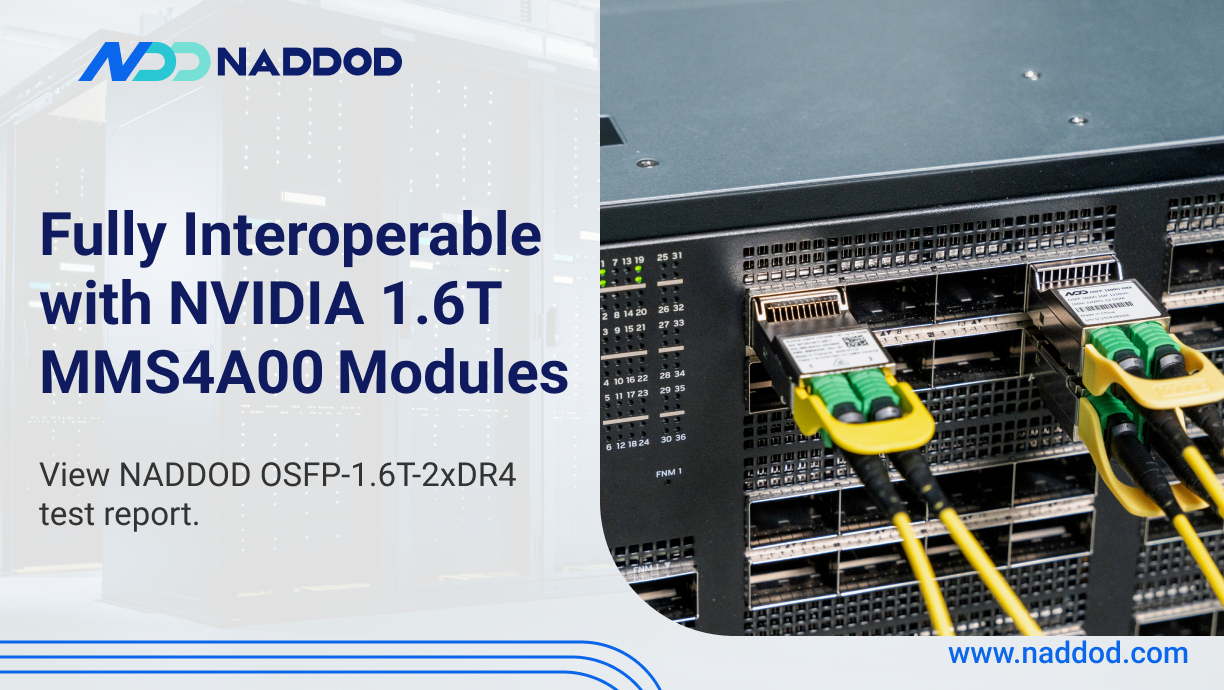 800G OSFP224 InfiniBand XDR Transceivers ｜NADDOD