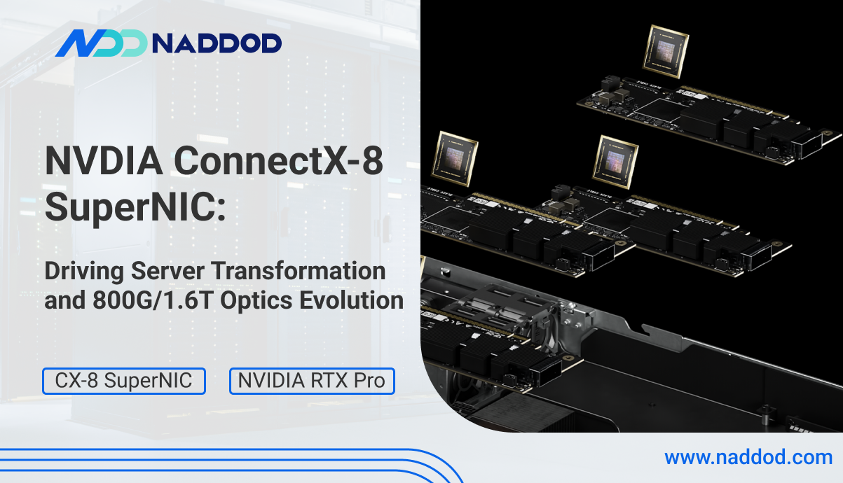 NVIDIA ConnectX-8 SuperNIC for InfiniBand XDR & RoCE