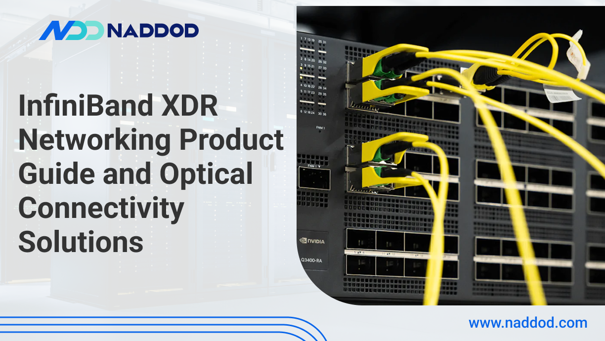 800G OSFP224 InfiniBand XDR Transceivers ｜NADDOD